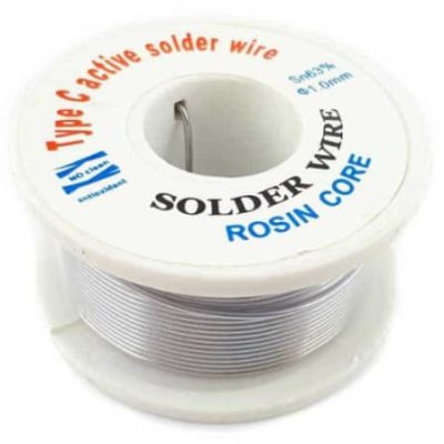 Solder Wire Rosin core-1mm - Prototype DIY