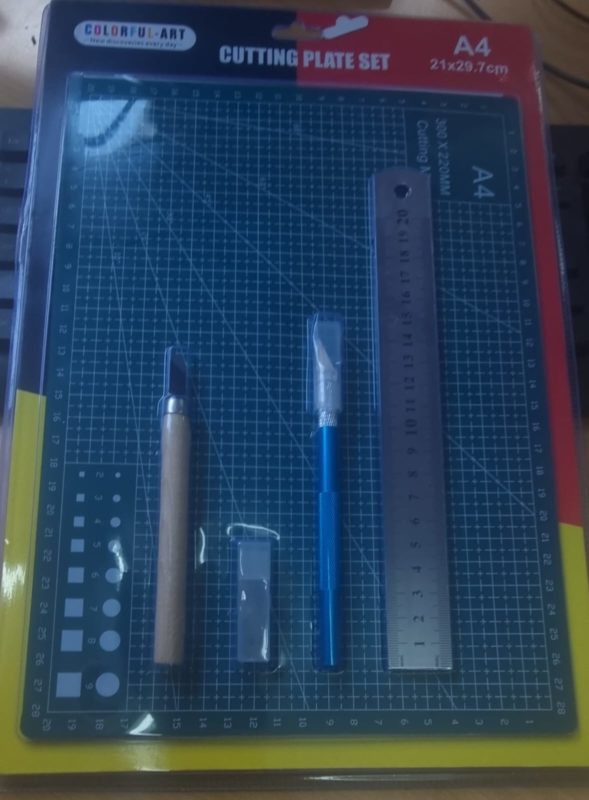 Cutting plate set A4 - Prototype DIY