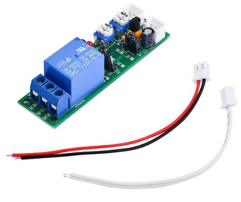 JK11 Adjustable Cycle Timer Delay Relay On/Off Switch Relay Shield DC ...