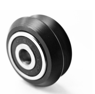 Plastic POM Wheel 5mm Bore V-type （5mm） - Prototype DIY