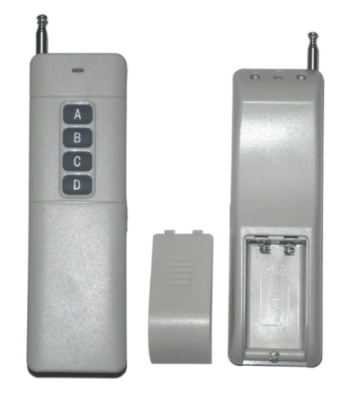 Remote Control 4 Channel Long Range 315mhz 9v Battery 500m Max ...