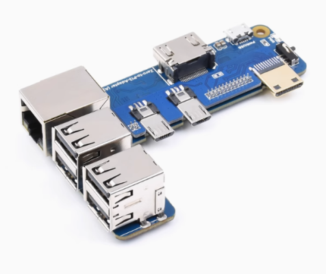 Raspberry Pi Zero interface expansion board Raspberry Pi ZeroW/2W USB/Ethernet port baseboard ...